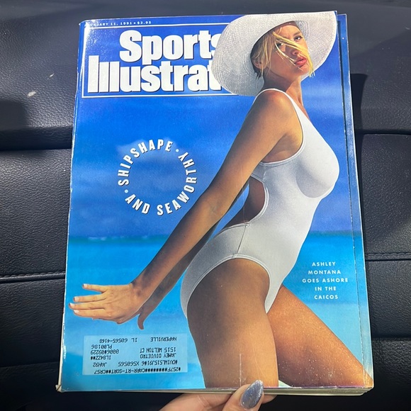 Other | Sports Illustrated Si Swimsuit Issue Magazine 1991 Ashley Montana Cover | Poshmark